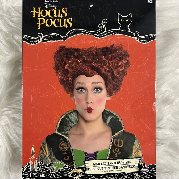 Disney | Hair | Disney Hocus Pocus Winifred Sanderson Wig Red | Poshmark